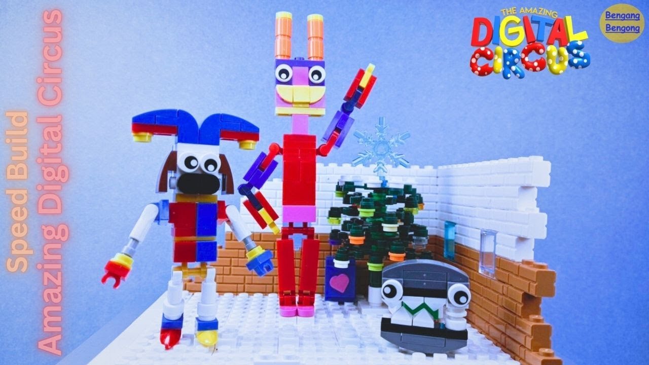 Speed Build The Amazing Digital Circus LEGO: Building Pomini, Jax ...