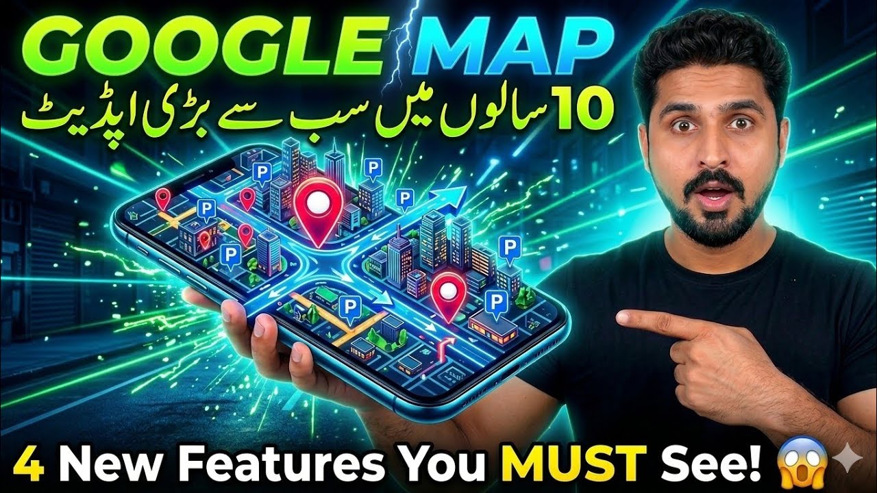 Google Maps 10 Years New Update 2026 | 3D View + AI Featur ...