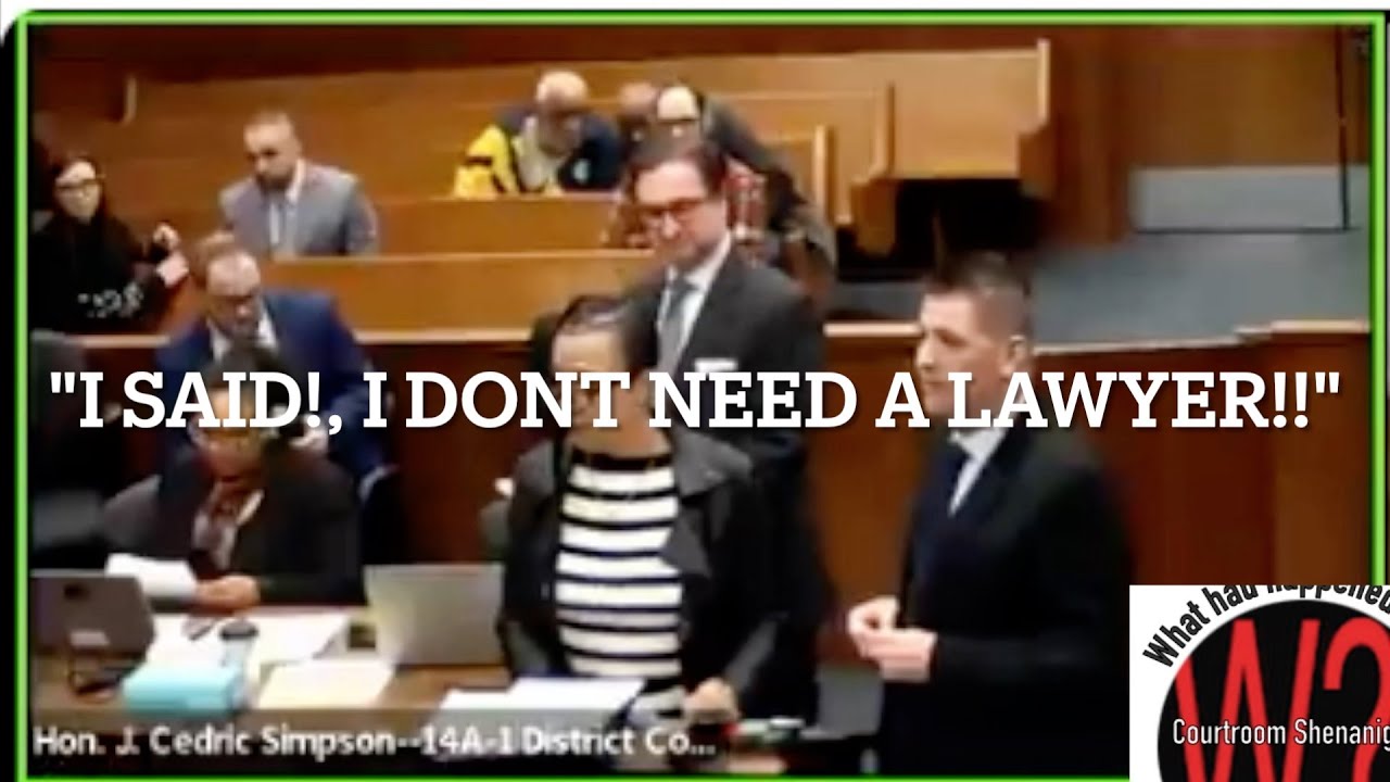 Judge Simpson "The People vs MISS Bad Attitude!" #crime #court #law # ...