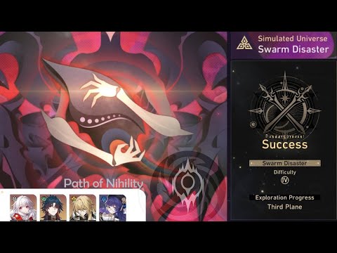 HSR: Simulated Universe - Swarm Disaster Difficulty IV (Nihility Path ...