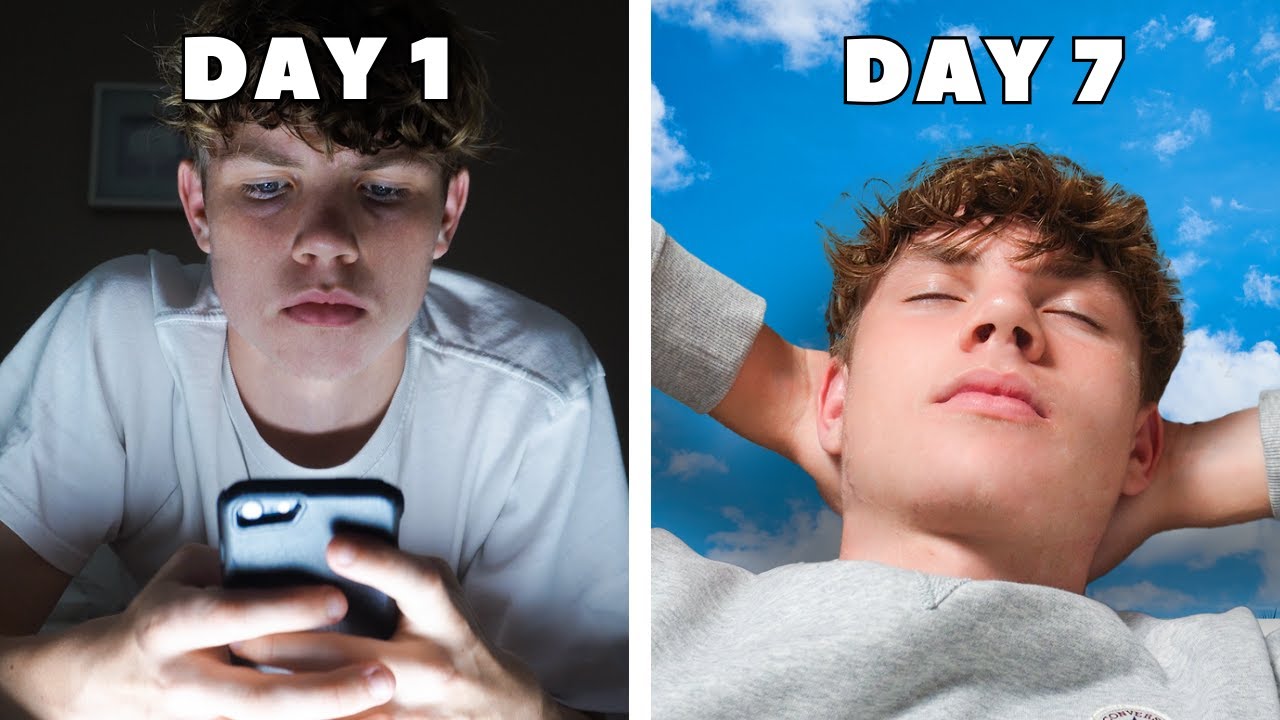 I SURVIVED 1 Week Without My PHONE! - YouTube