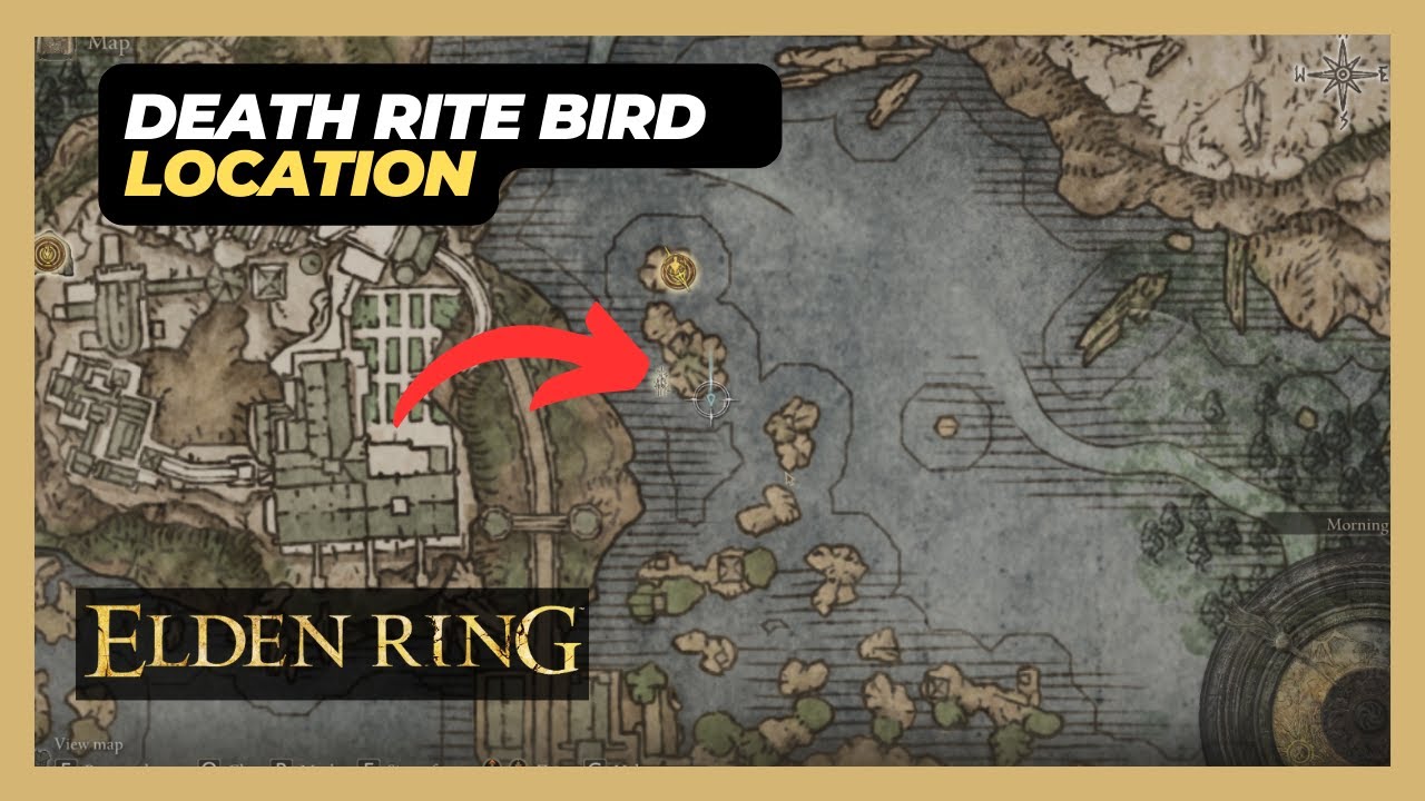 Death Rite Bird (Liurnia) Boss Location - Elden Ring - YouTube