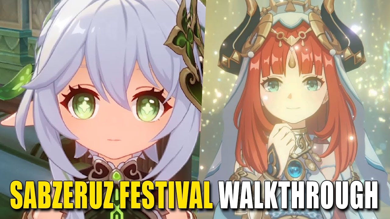 Genshin Impact: Sumeru Quest Walkthrough | Sabzeruz Festival Quest ...