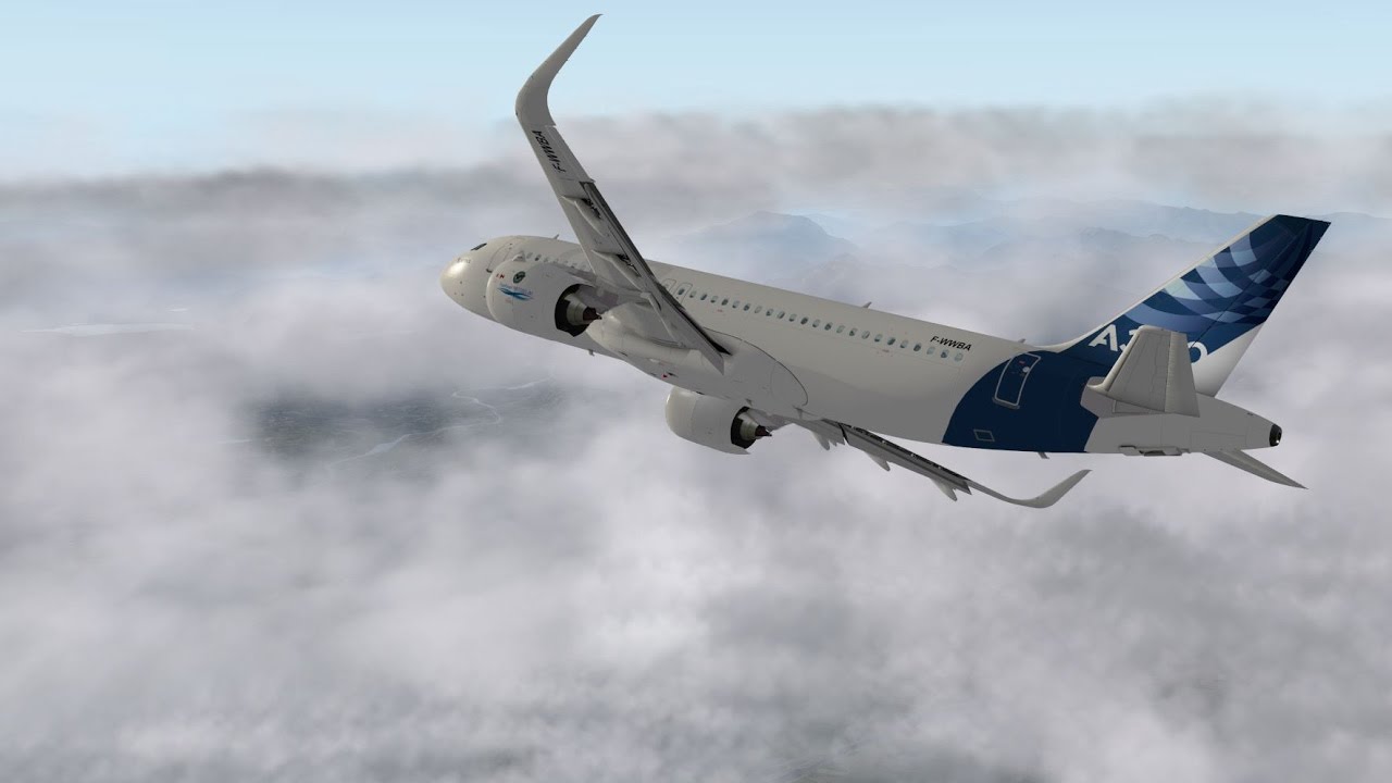 X-Plane BERGAMO-LUGANO LIME-LSZA - YouTube