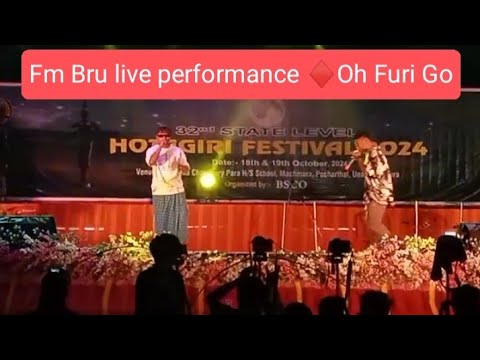Fm Bru || Oh Furi go Song ||2024 32nd State level Hojagiri|| # ...
