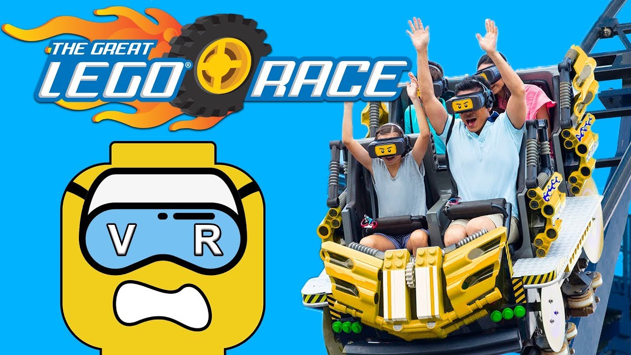 Legoland VR Rollercoaster REVIEWED - YouTube