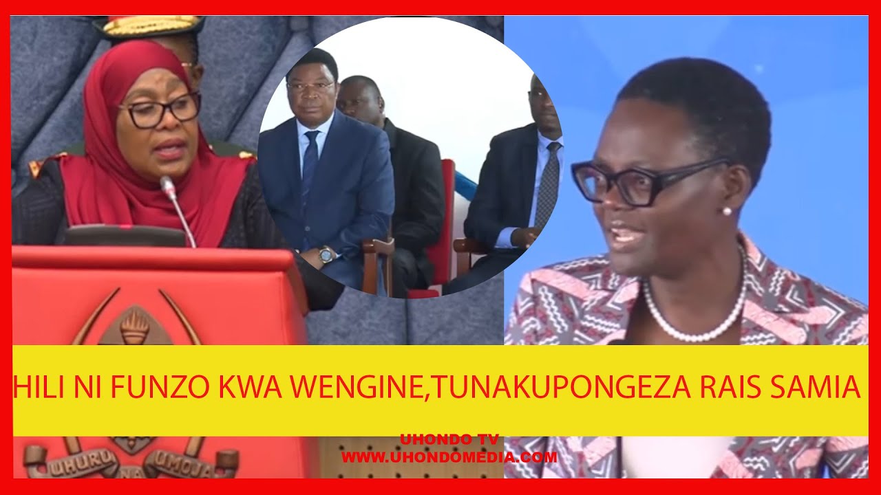 DKT. TULIA ATOA SIRI NZITO MBELE YA RAIS SAMIA ''WENGINE WATAJIFUNZA ...