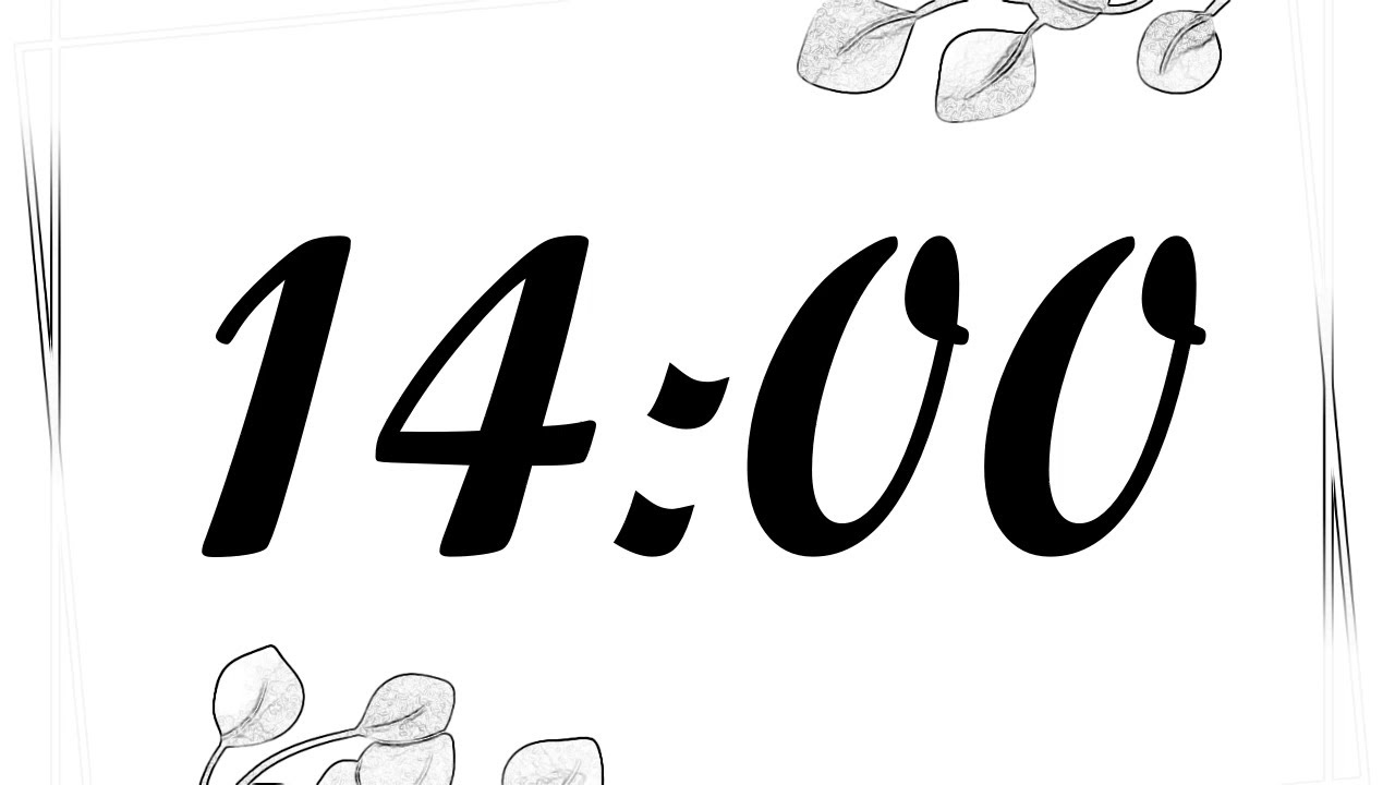 14 Minute Timer | 840 Second Timer | 14 Minute Countdown with Music ...