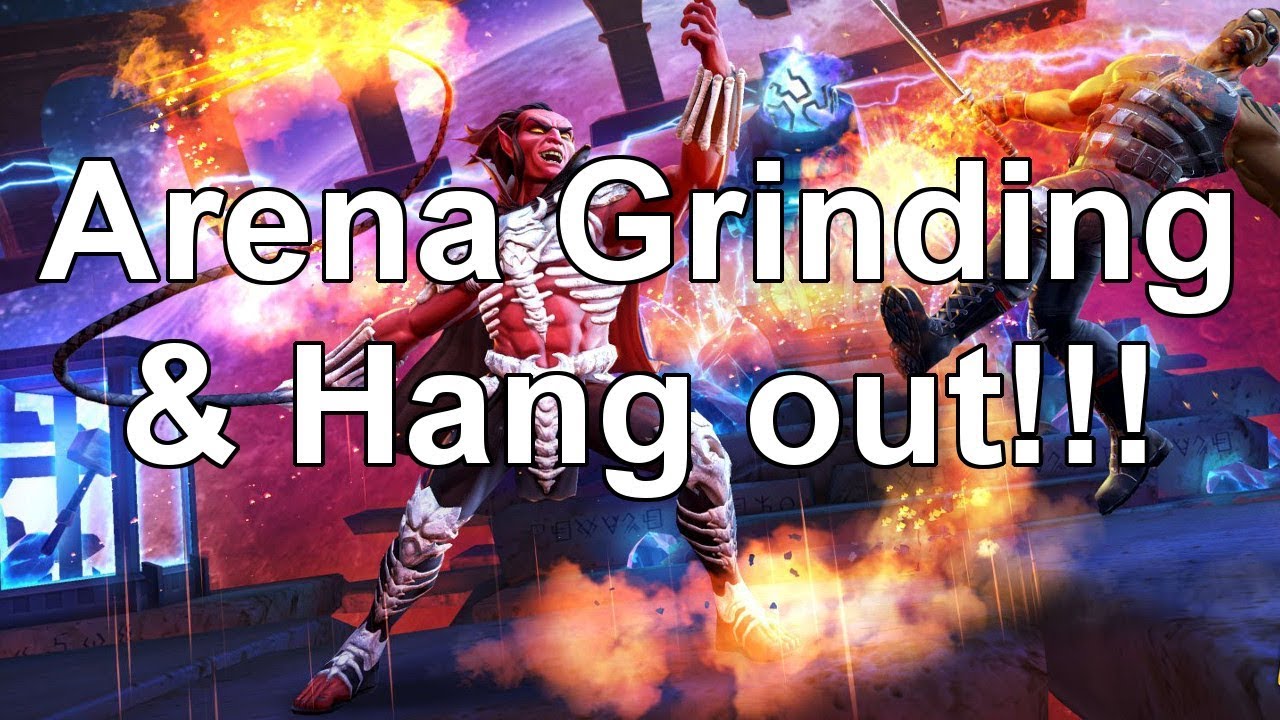 Arena Grinding & Hang out LIVE!!! Live Stream Marvel Contest of ...