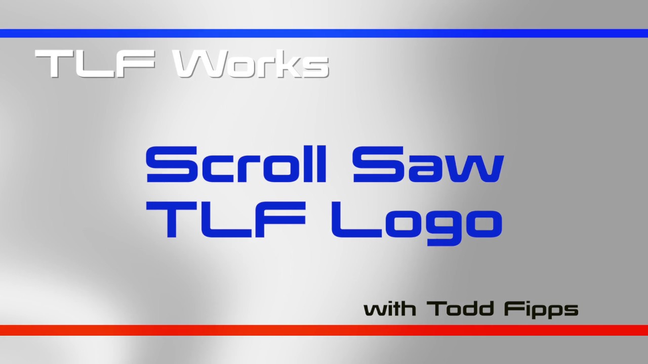 Making: TLF Works Logo - YouTube