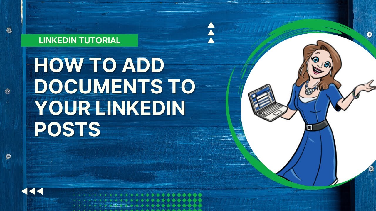 LinkedIn Tutorial How to Add Documents to Your Posts - YouTube