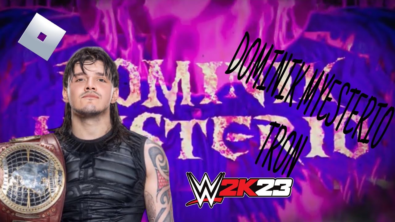 HOW TO MAKE DOMINIK MYSTERIO TRON| WWE 2K23 ROBLOX - YouTube