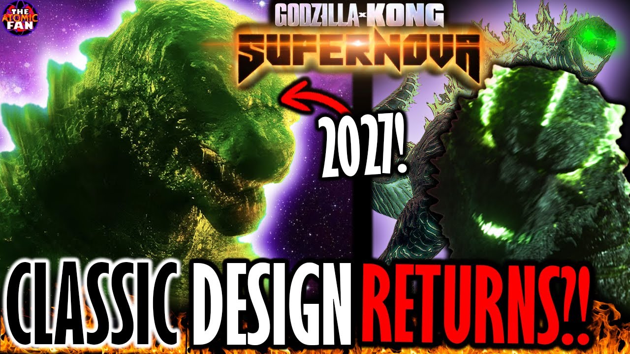Godzilla "Post-Evolved" 2027 Design Teased! More Godzilla x Kong ...