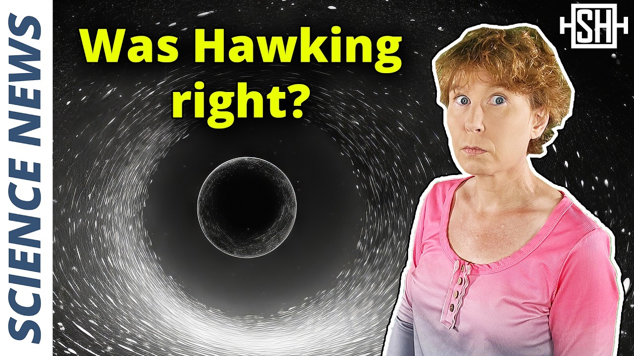 This could test Stephen Hawking’s prediction - YouTube