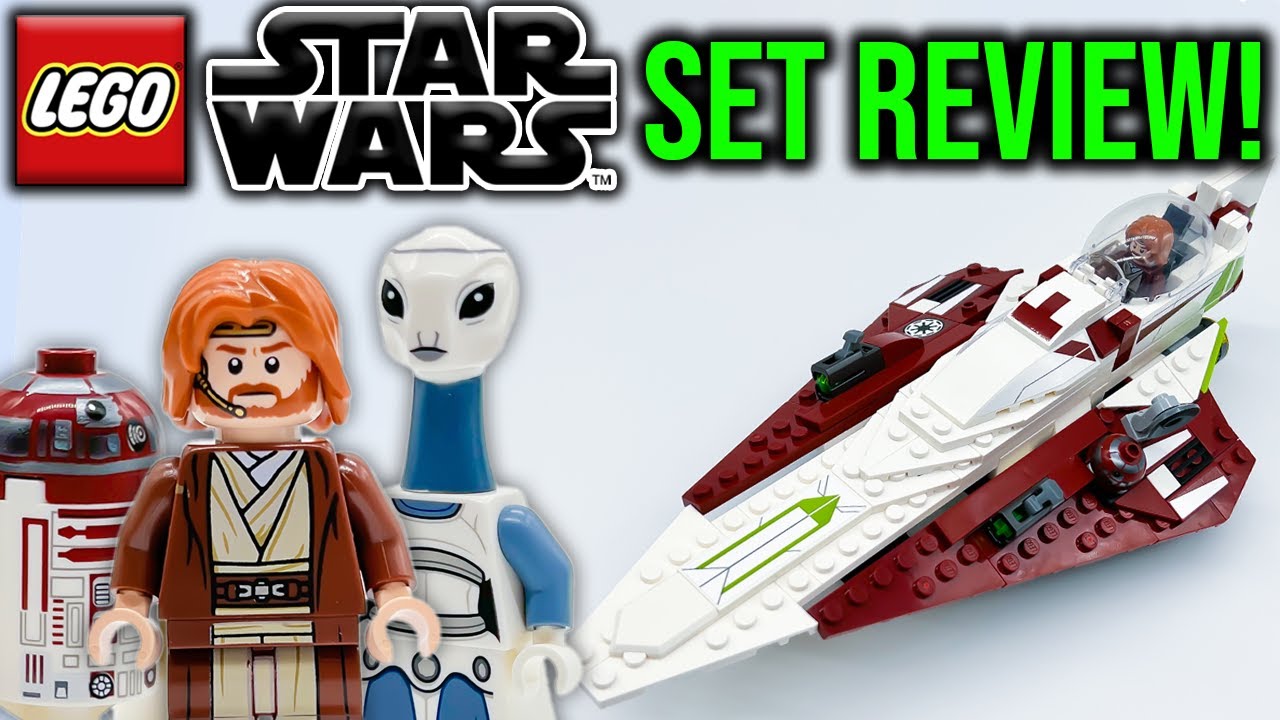 This Set is Kinda... Awesome? | Obi Wan Kenobi's Jedi Starfighter ...