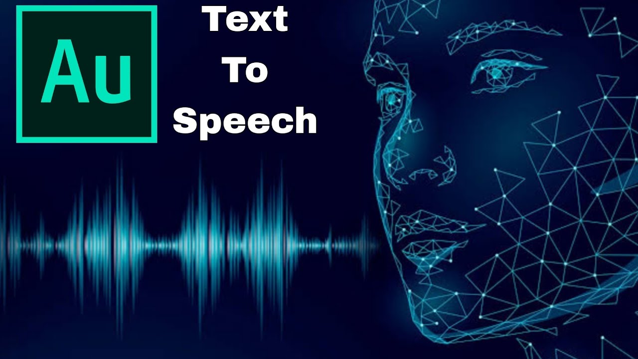 How To Make Text To Speech In Adobe Audition ( TTS ) - YouTube