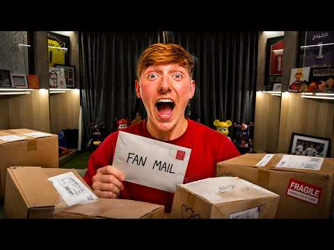 Angryginge Opens FAN MAIL