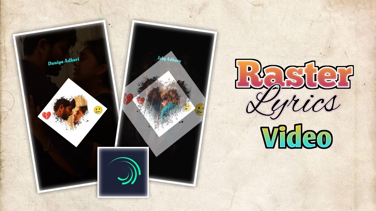 Raster Lyrics Video Editing Trending Page Flip Video Editing Youtube 9756