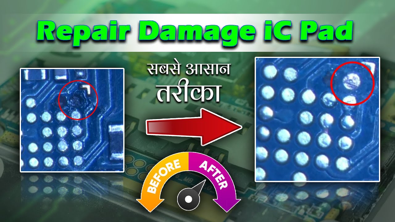 Ultimate Guide to Repairing Damaged IC Pads | Step-by-Step Tutorial # ...
