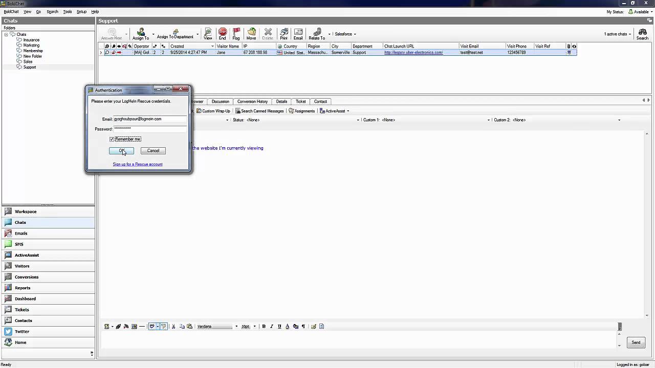 Rescue 101: BoldChat Integration - YouTube