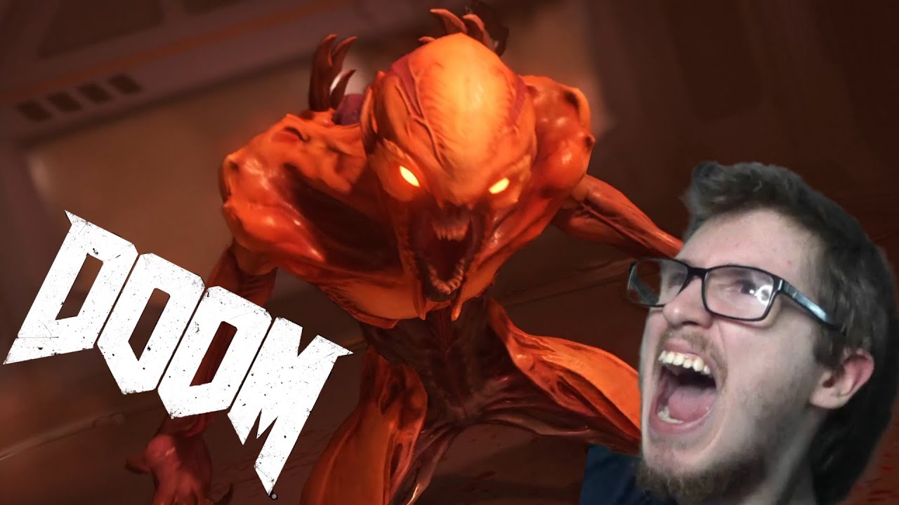 The most violent game I've ever played! | DOOM episode 1 | - YouTube