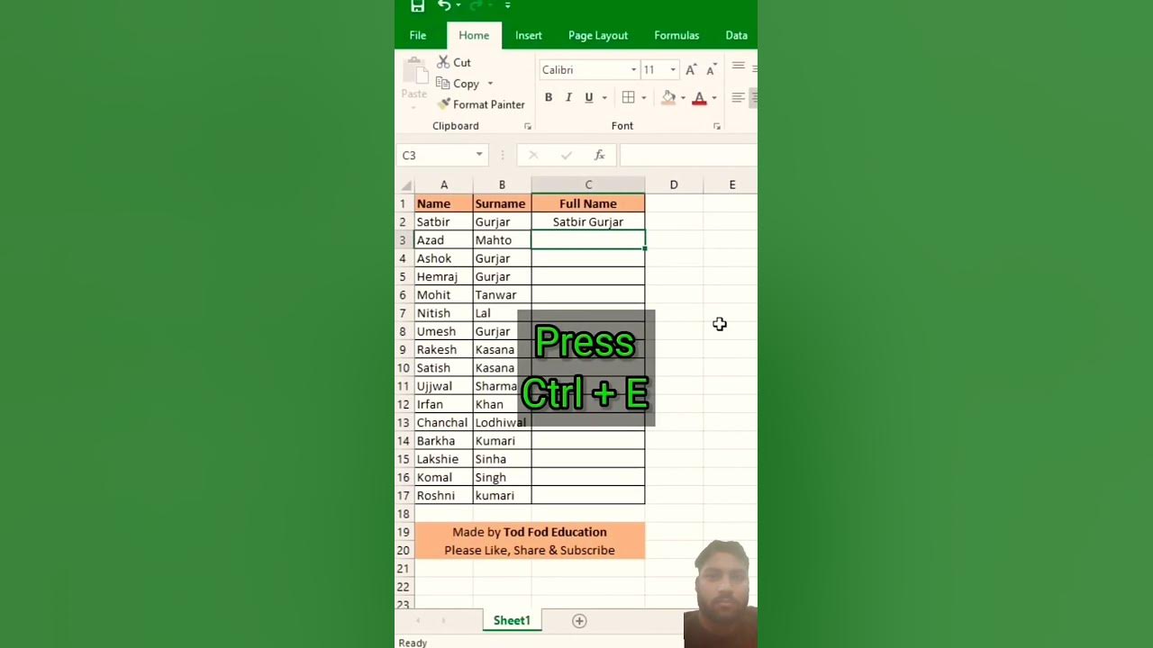 Excel name select table in excel sheet #excelfansonly #smartphone #computer #newexceltrack # ...