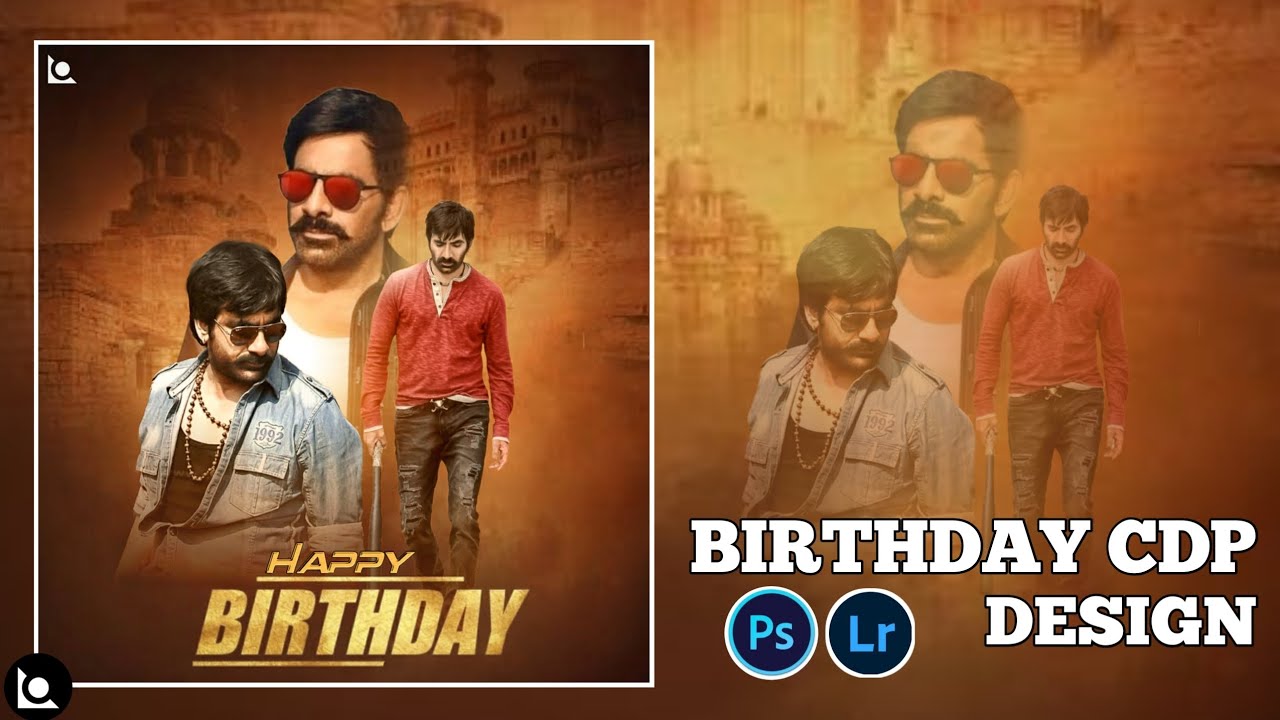 Birthday CDP editing in PSCC || mobile editing || tutorial || banner ...