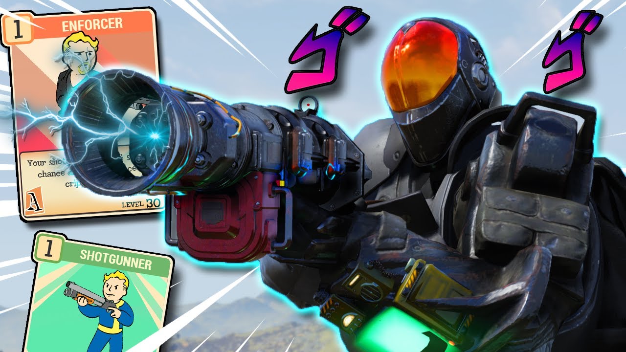 Fallout Gauss Shotgun Builds are INSANE - YouTube