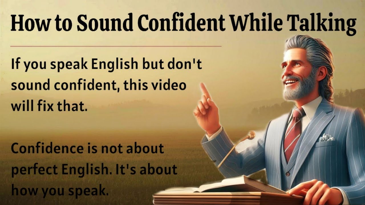 How to Sound Confident in English || English Podcast For Easy ...