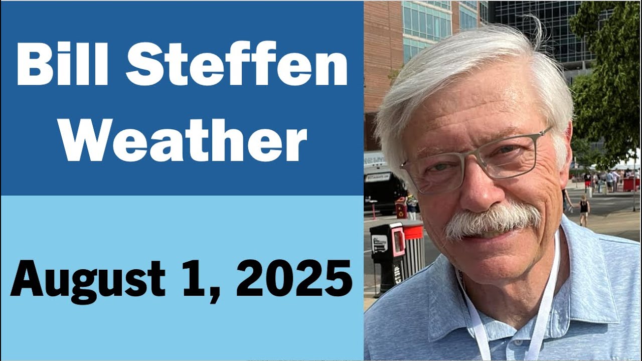Bill Steffen - August 1, 2025 - Daily Weather Forecast - West Michigan ...