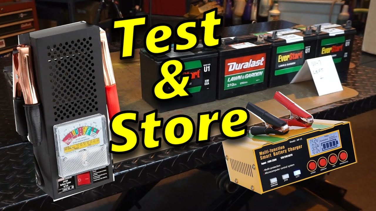 Load Testing & Charging Tractor Batteries (Any Lead Acid) How to Test ...