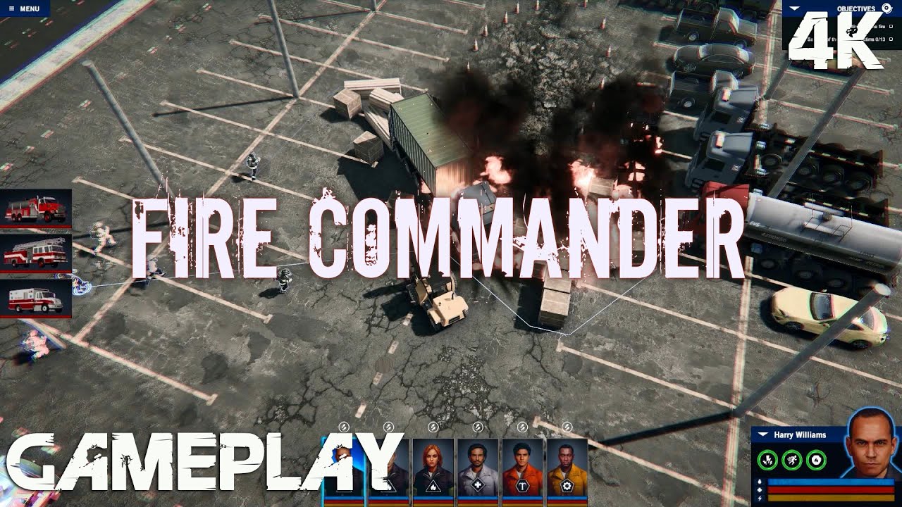Fire Commander Gameplay 4K PC No Commentary - YouTube