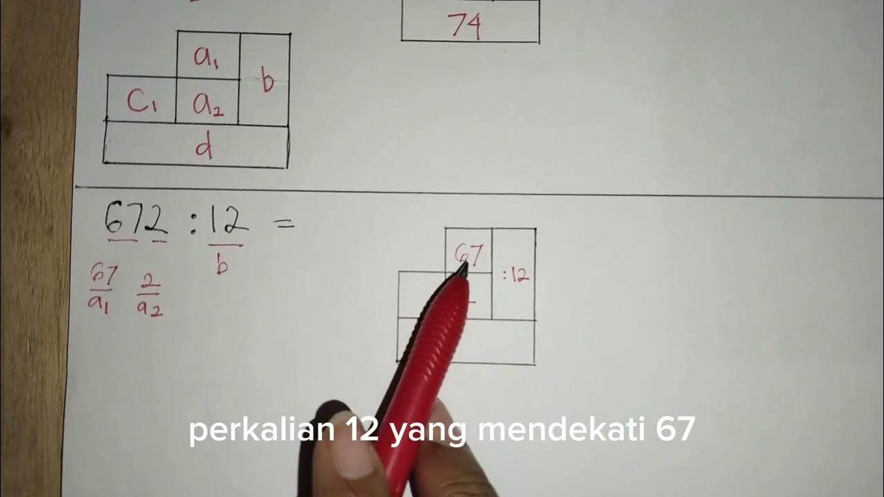 Pembagian Bilangan Ratusan Menggunakan Teknik Pola Bilangan & Sempoa ...