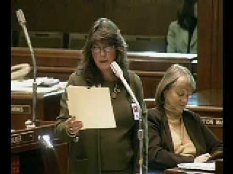 Oregon State Senator Martha Schrader's Remarks on SB 98 - YouTube