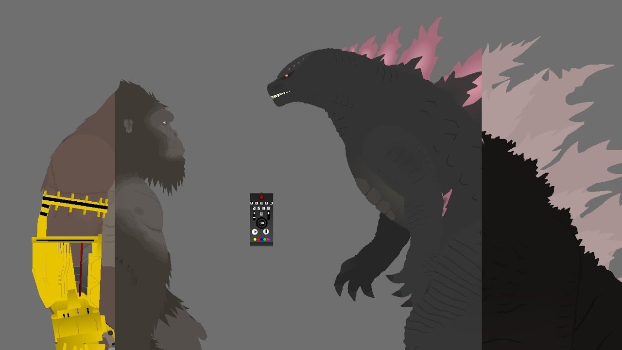 Godzilla, Kong and the Remote (Check Description) (Godzilla meme) - YouTube