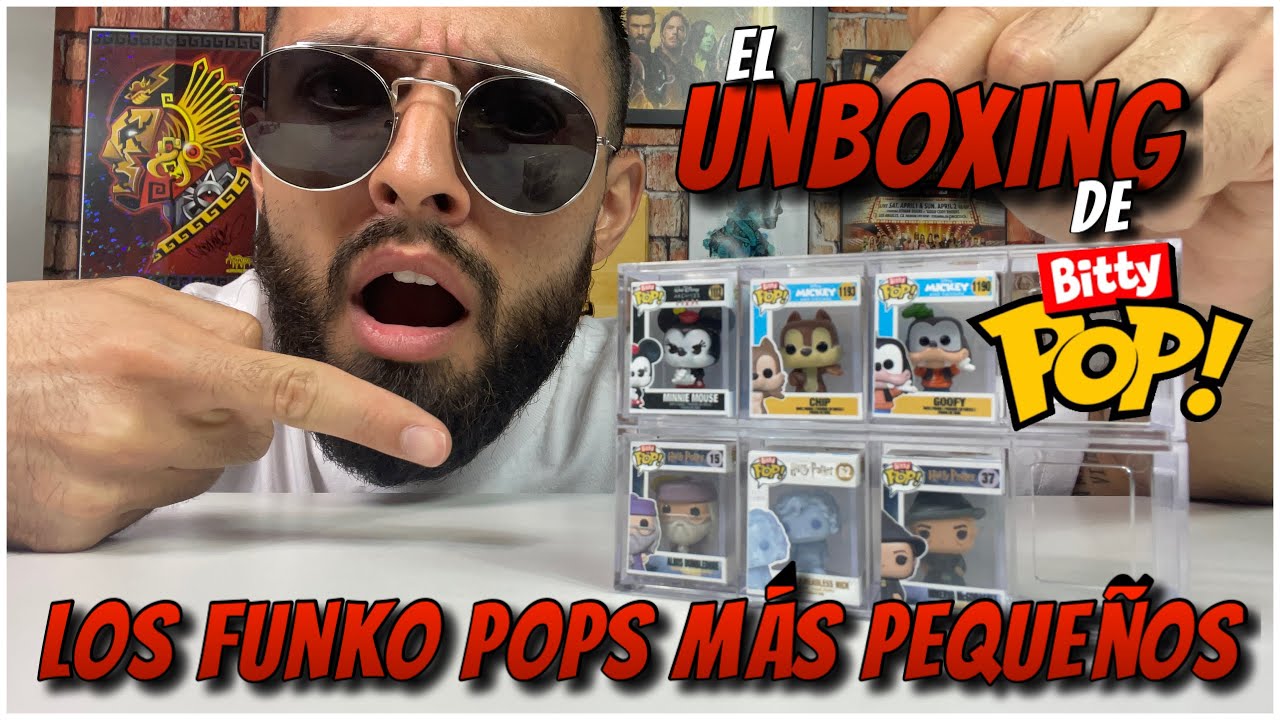 Unboxing de 2 cajas de Bitty Pops l Los Funko Pops más pequeños. - YouTube