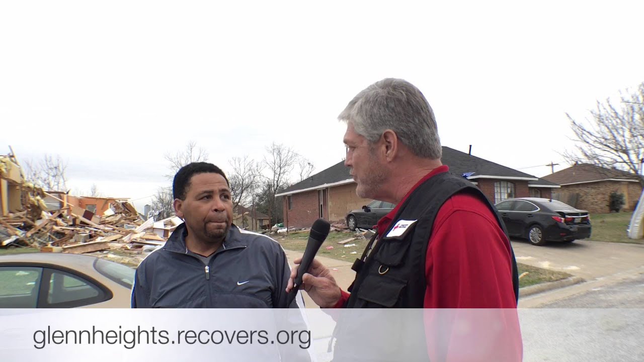 Mayor Leon Pate Updates Red Cross on Tornado Relief Efforts in Glenn ...
