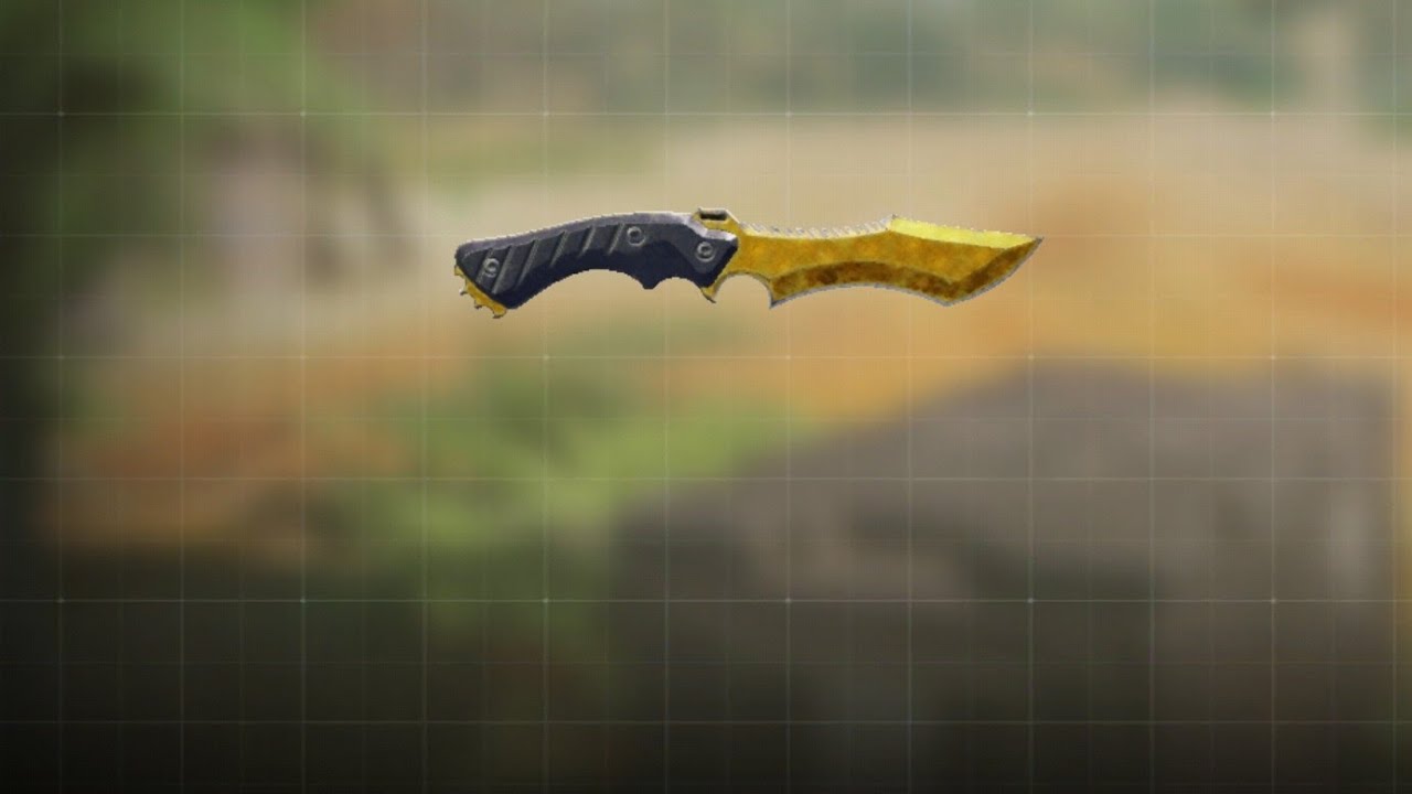 CODM Golden knife camo (MONTAGE) - YouTube