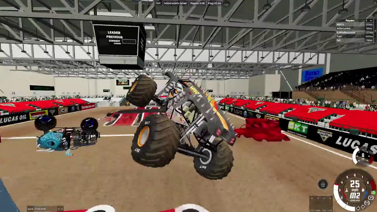 Monster Jam @ Reno Event Center - YouTube