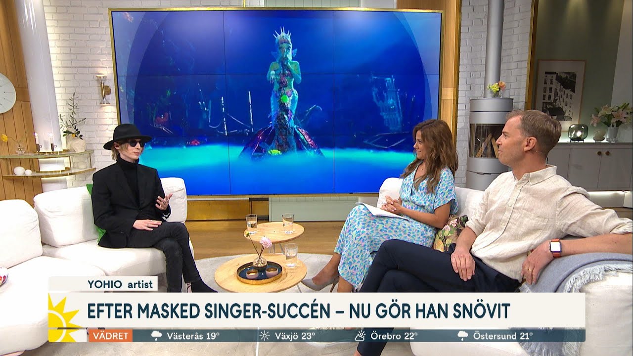 Yohio om Masked Singer: ”En extremt bisarr upplevelse” | Nyhetsmorgon ...