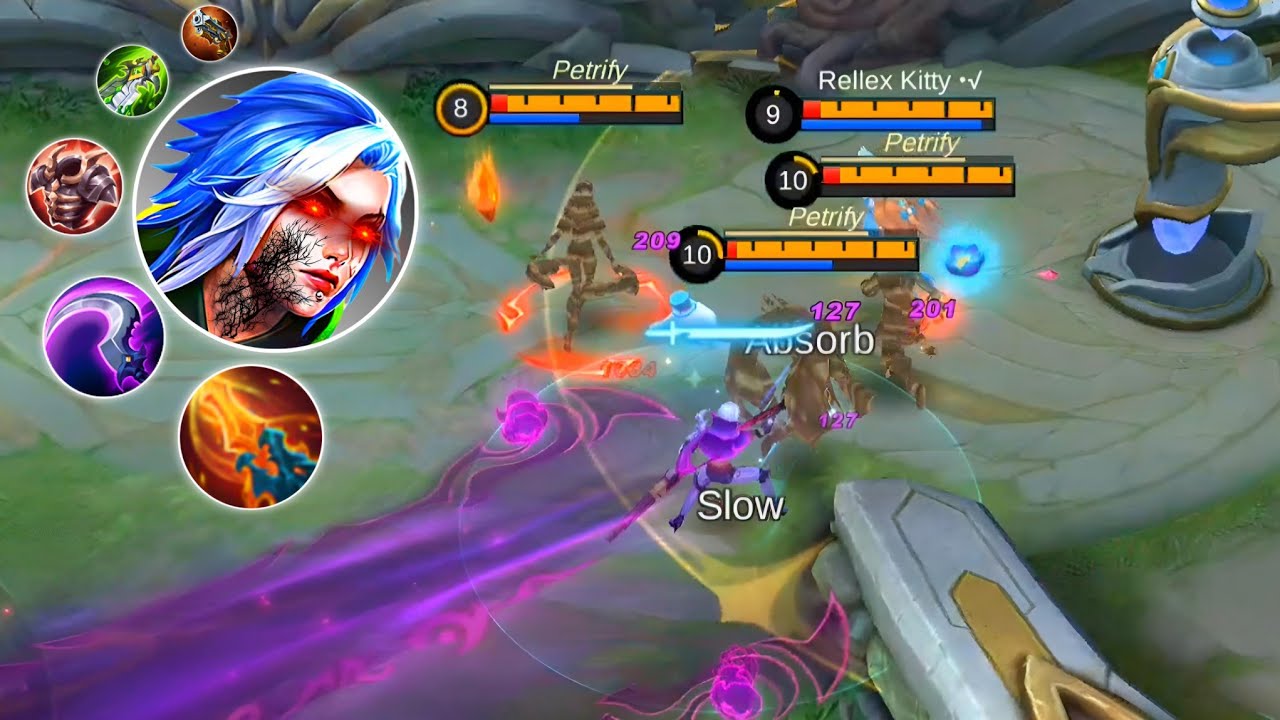 Great Dragon Spear + Hunter Strike!! 75% Win Rate | Build Top 1 Global ...