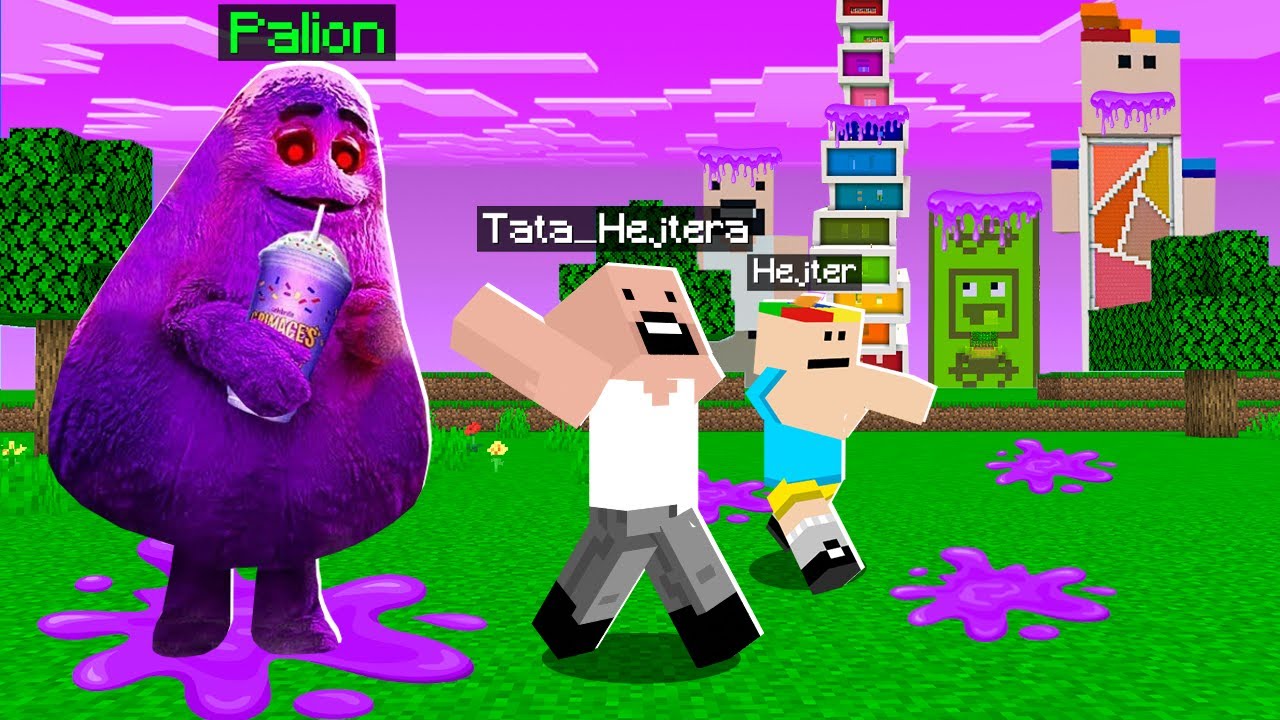 Jestem GRIMACE SHAKE PRANK na TACIE HEJTERA... - YouTube