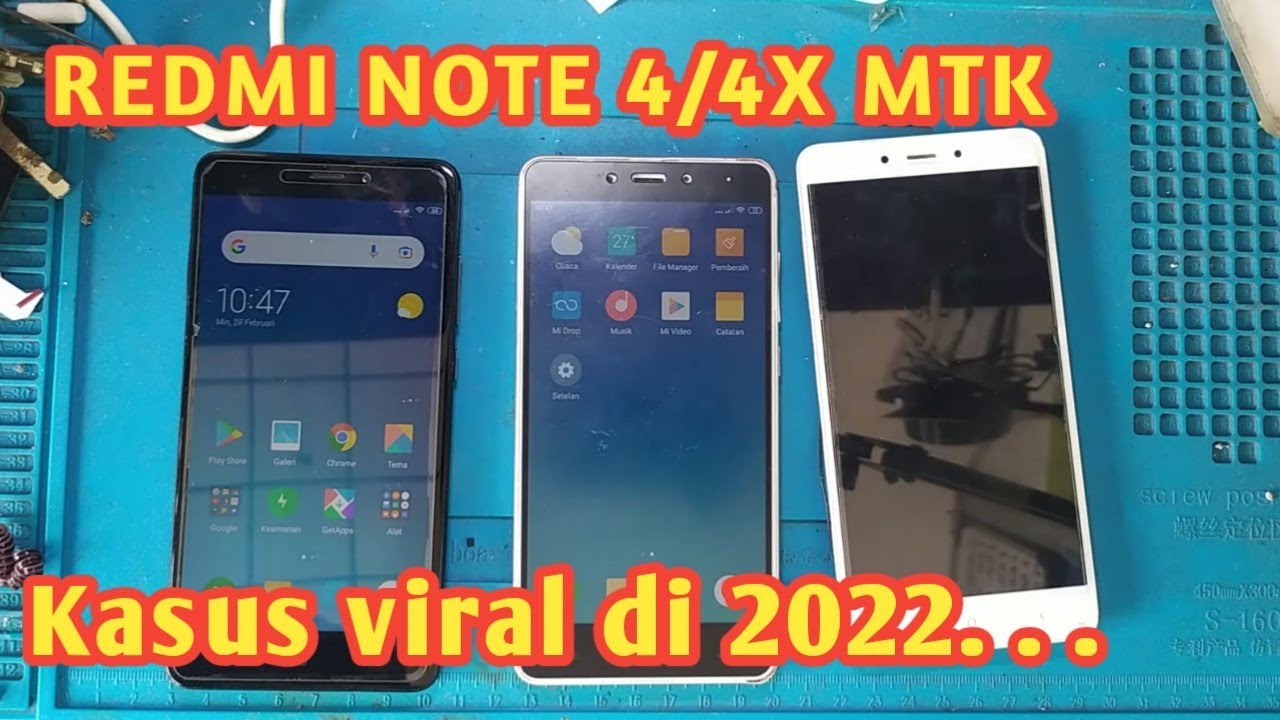 PERBAIKAN XIAOMI REDMI NOTE 4/4X RESTART / BOOTLOOP - YouTube