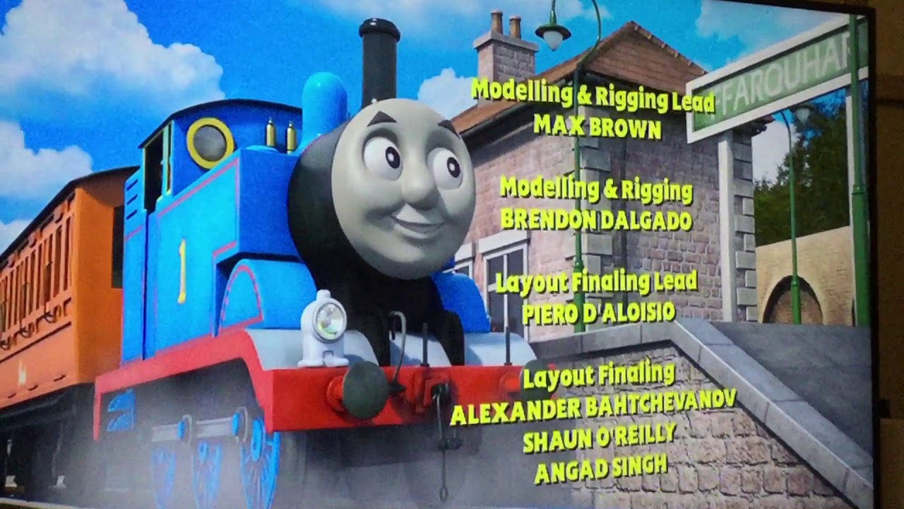 Closing to Thomas & Friends Christmas On Sodor 2018 DVD (Australia ...