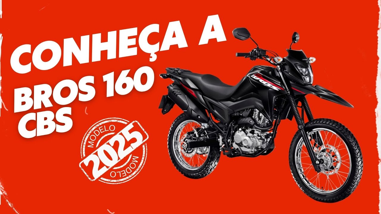 Conheça a Bros 160 CBS - YouTube