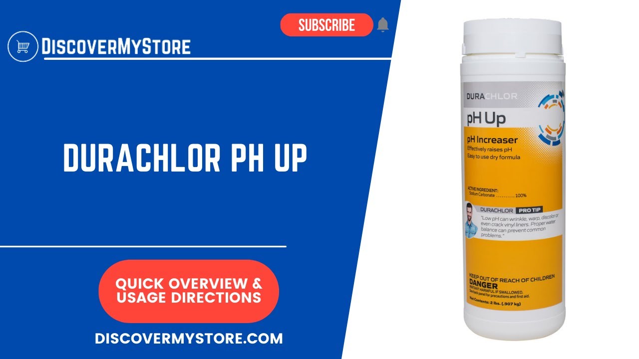 Durachlor pH Up - YouTube