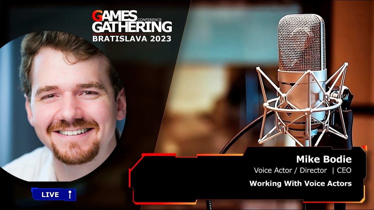 Working With Voice Actors [Mike Bodie, Voice Actor] - YouTube