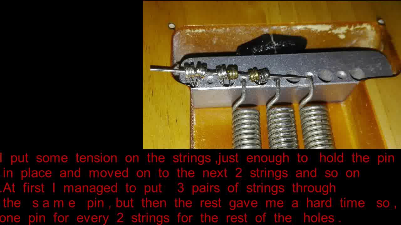 how to turn a strat electric guitar into a 12 string at zero cost ...