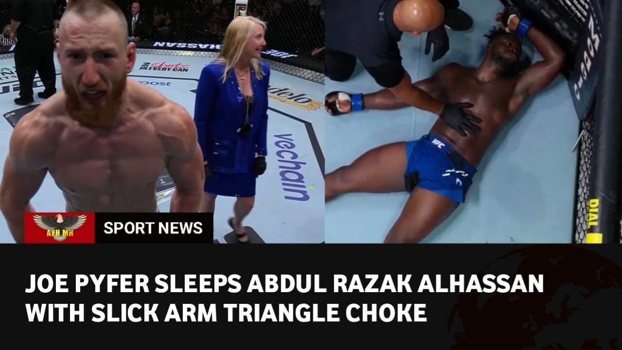 UFC Fight Night 229 Highlights: Joe Pyfer lands deadly arm triangle on ...