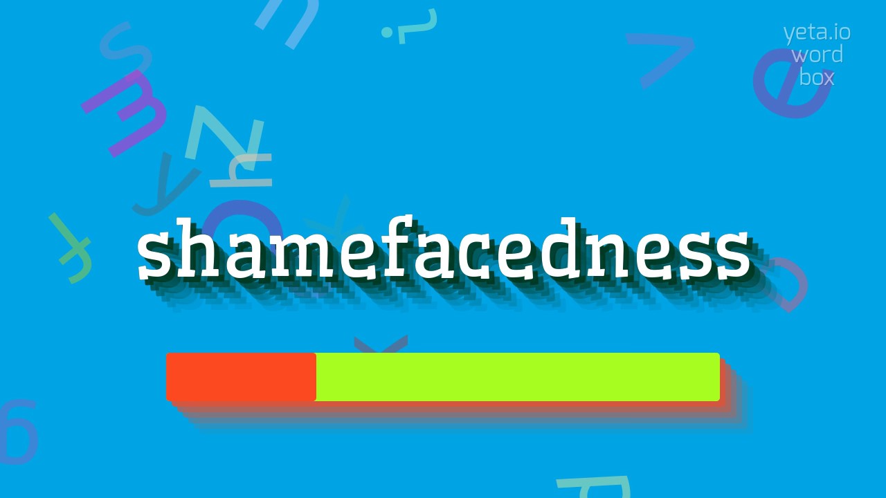 How to say "shamefacedness"! (High Quality Voices) - YouTube